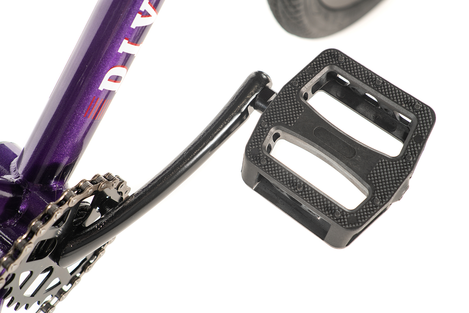 18 Inch BMX Bikes / Division Blitzer Bike / Black & Purple Available