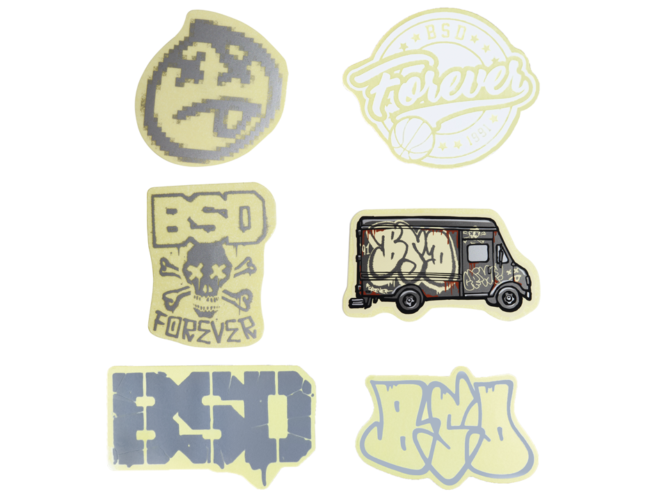 BMX Stickers / BSD Sticker / Multiple Designs Available