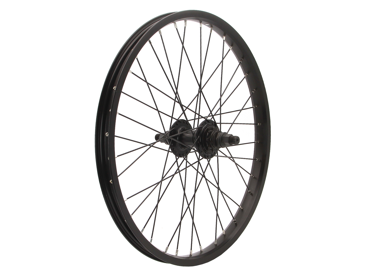 20 Inch BMX Wheels / DRS Semi Pro Rear Wheel / Black Available