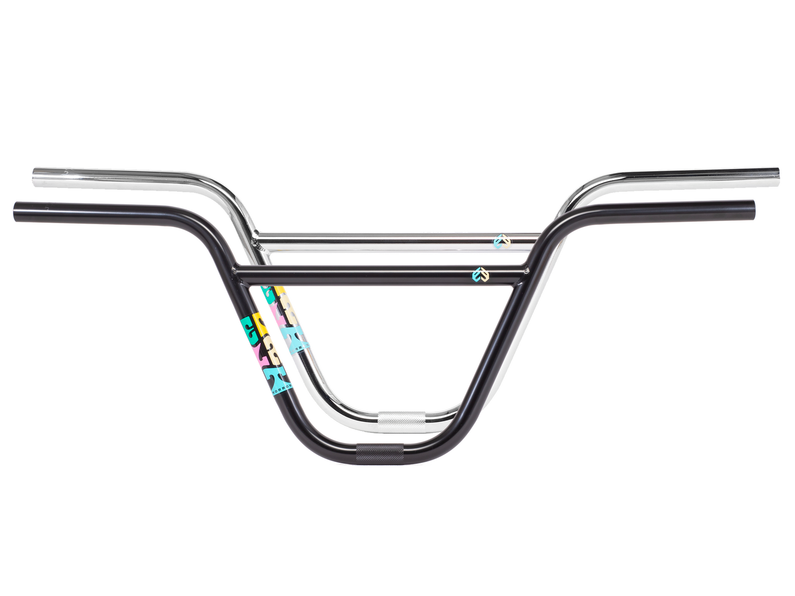 BMX Handlebars / Eclat Morrow Bars / Black & Chrome / Available Now