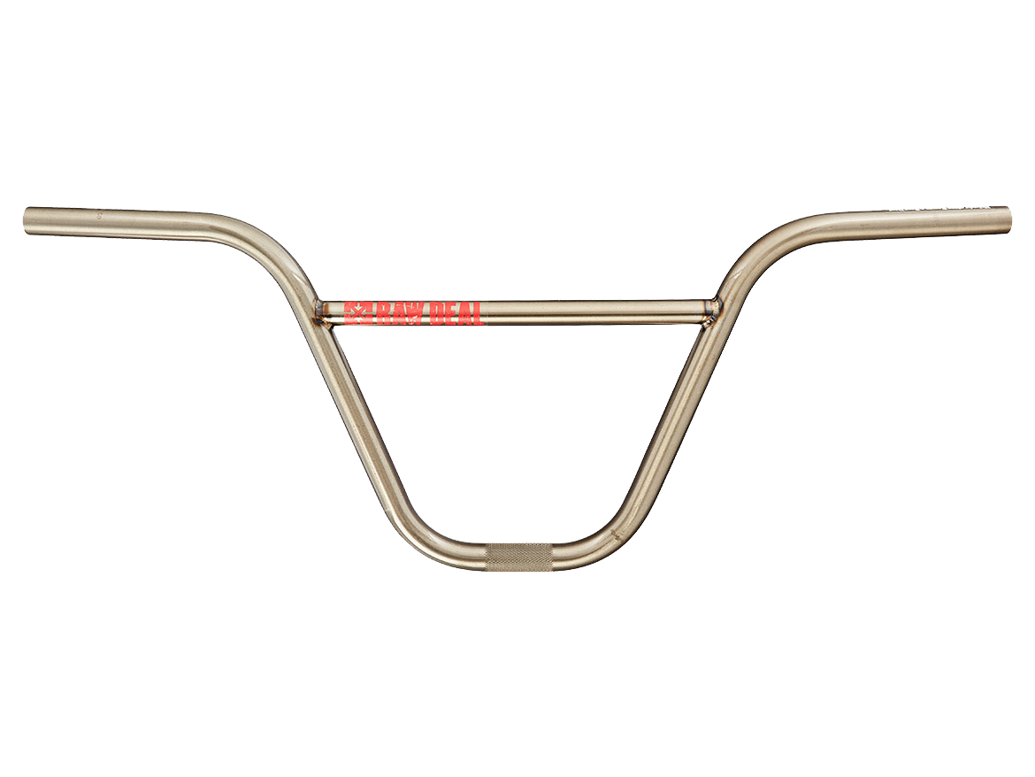 BMX Handlebars / Fit Raw Deal Bars / Black & Clear / Available Now