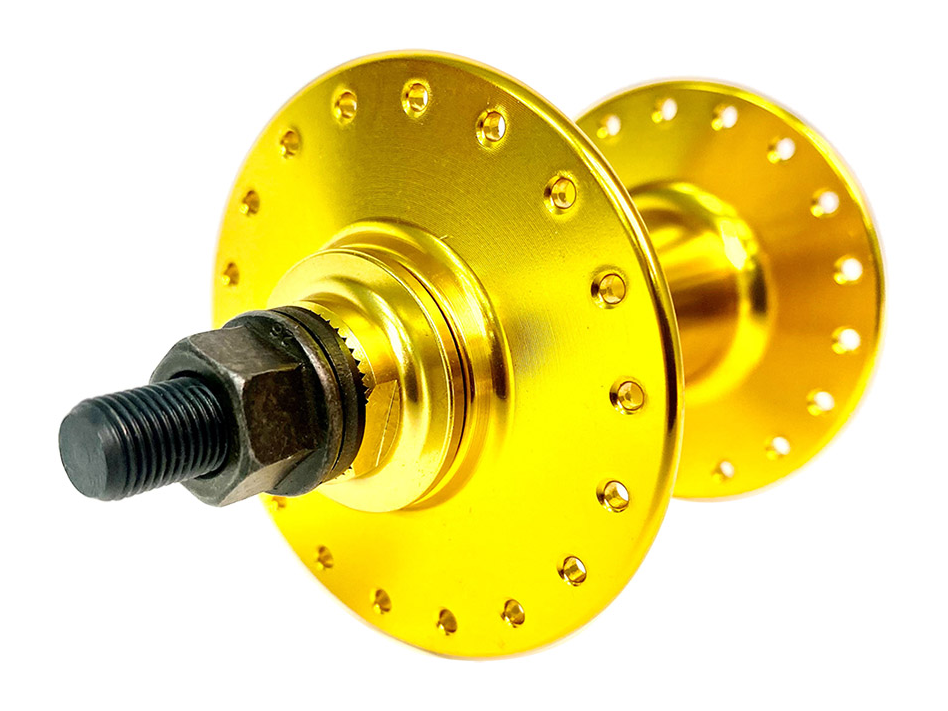 Front BMX Hubs / FIT Retro Gold Hub / Available Now