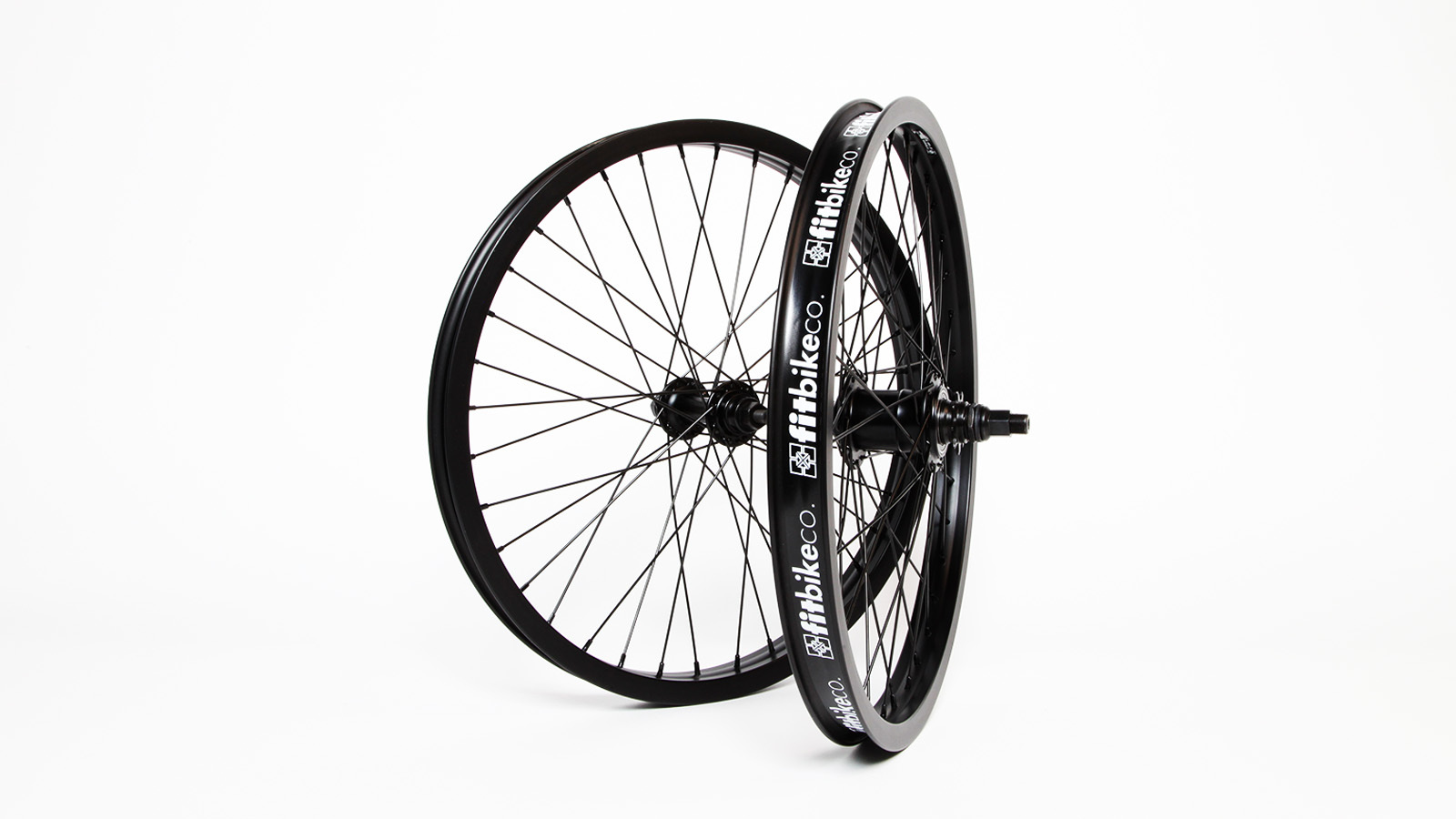 BMX Wheels / Fit Freecoaster Wheelset / Black / Available Now