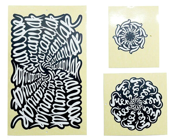 BMX Stickers / Fiend Varanyak Frame Decals / Available Now