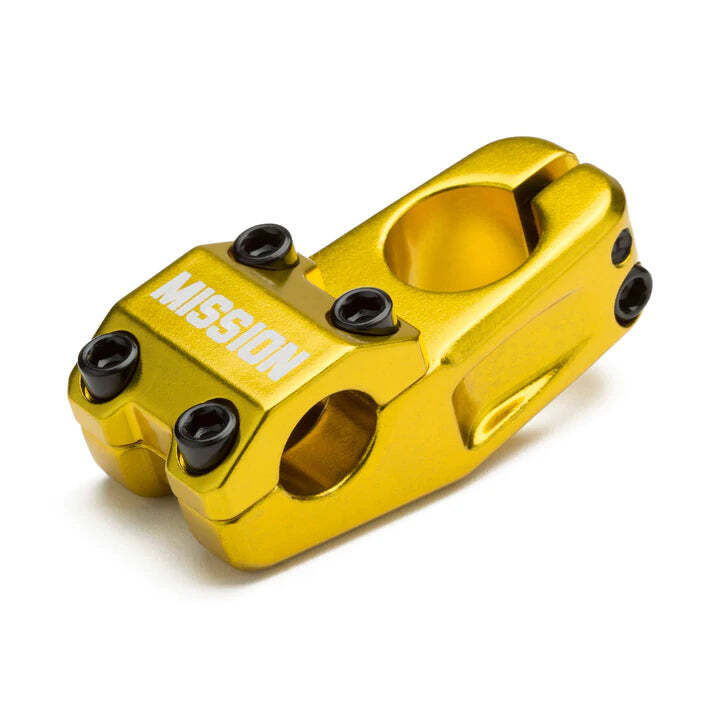 BMX Stems / Mission Control Stem / Purple & Gold / Available Now