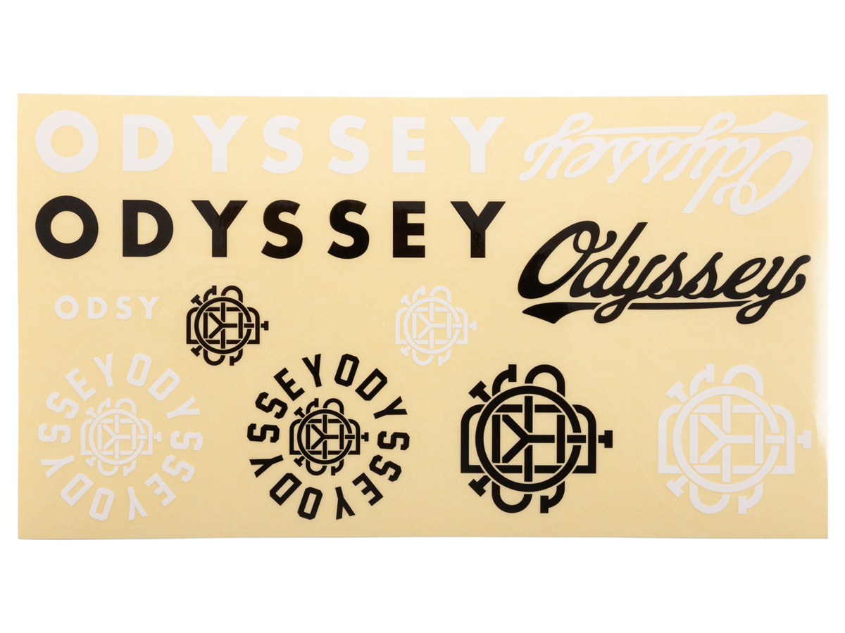 BMX Stickers / Odyssey Logo Decal Sheet / Available Now