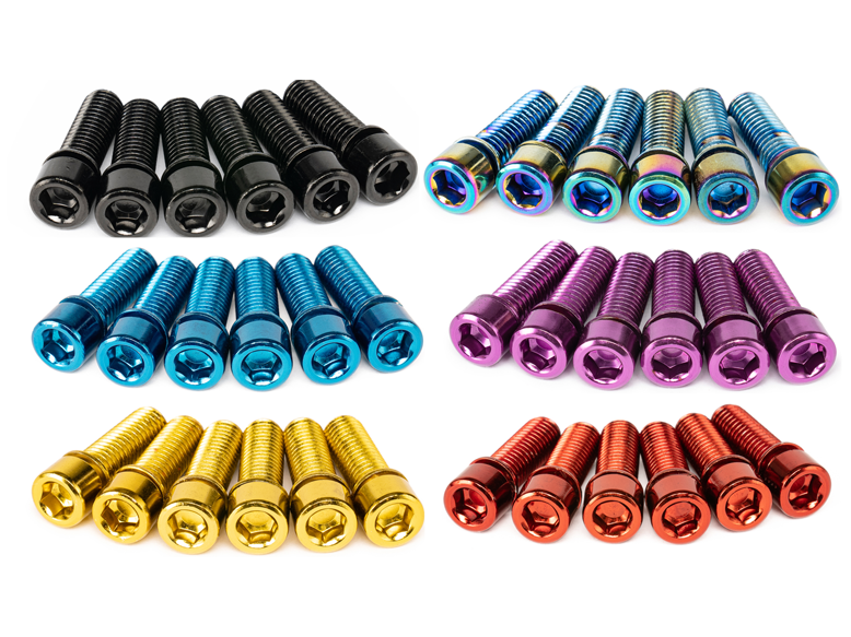 BMX Stems / Salt Solid Stem Bolts / Multiple Colours Available