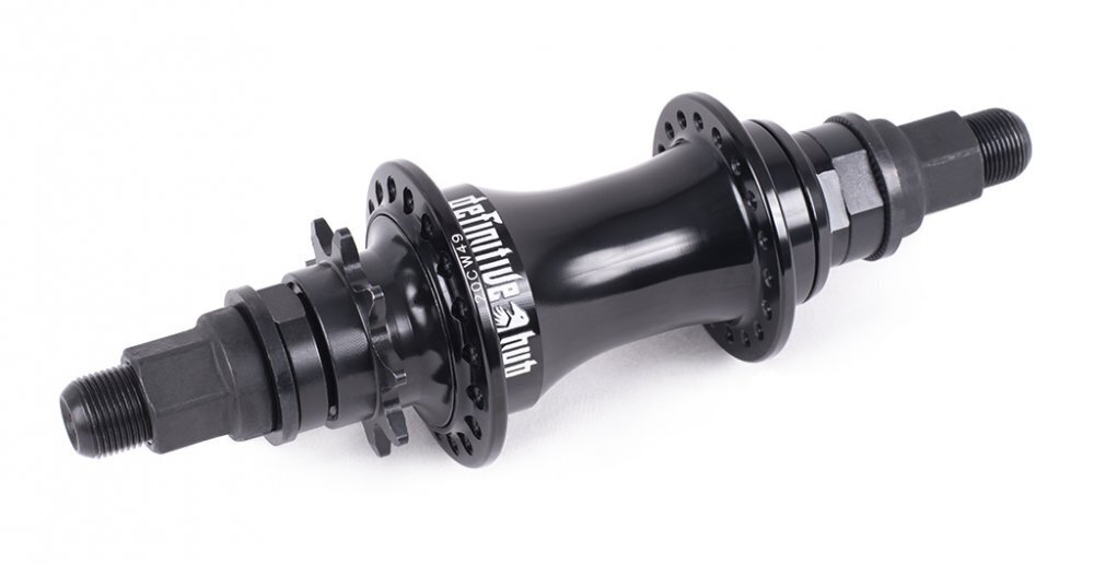 BMX Hubs / Shadow Conspiracy Definitive 9t Cassette Hub / Black & Polished