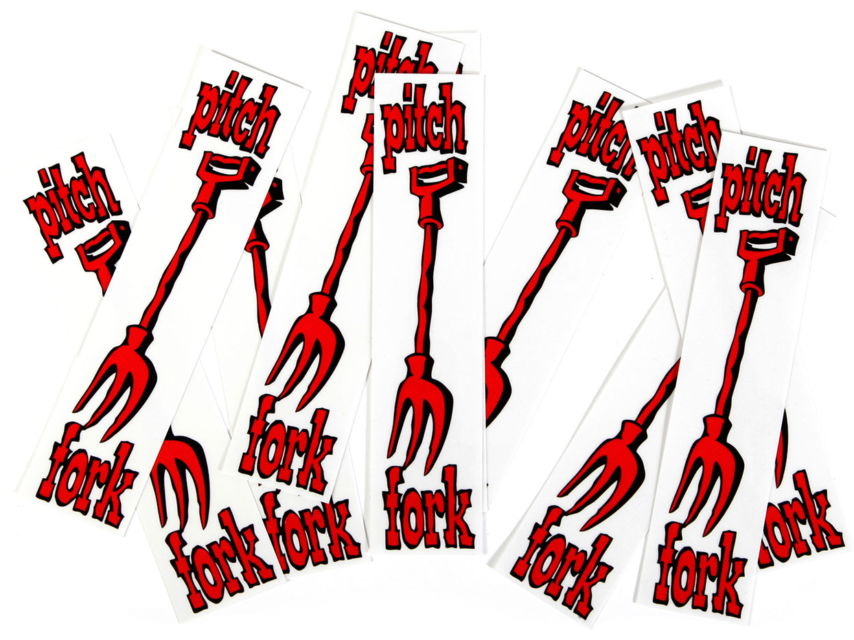 S&M Bikes OG Pitchfork Sticker Pack / Available Now