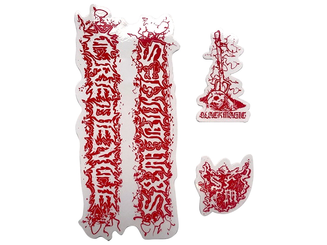 BMX Stickers / S&M Black Magic Frame / Available Now