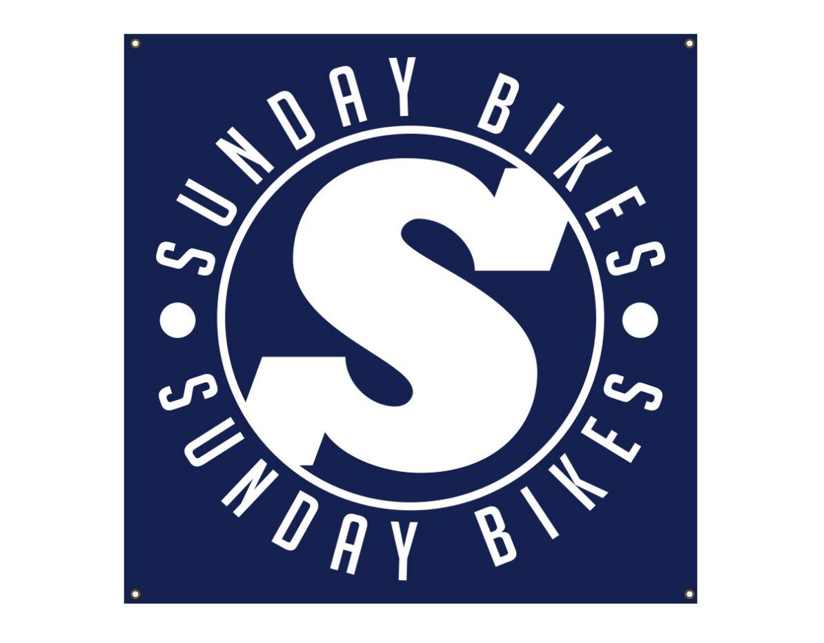 Sunday BMX S Logo Banner / Available Now