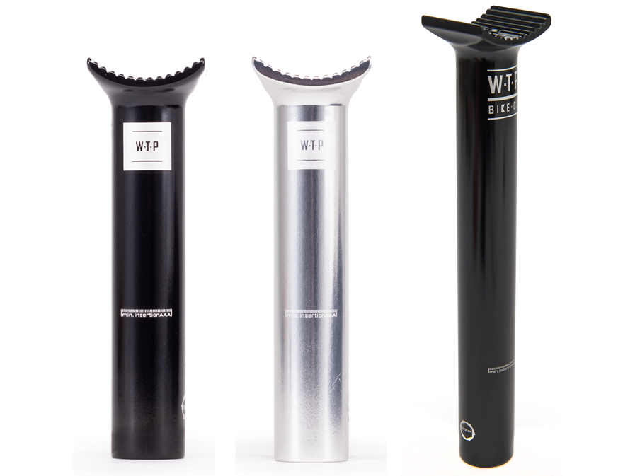 BMX Seat Posts / Wethepeople Socket Post / Black & Polished / Available Now